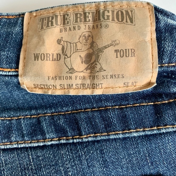 True Religion | Jeans | True Religion Slim Straight Flap Pockets Jeans ...